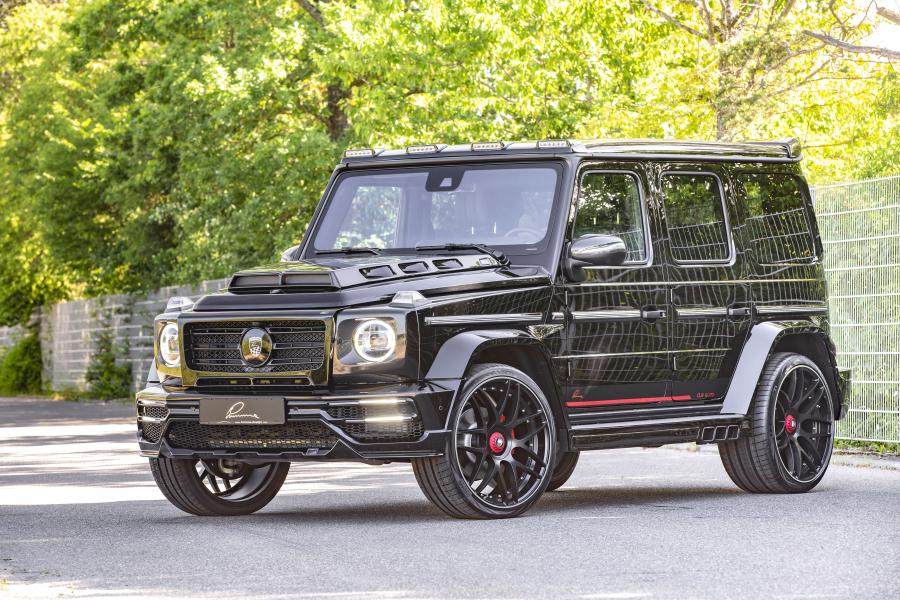 Mercedes-AMG G63 CLR G770 Black by Lumma Design в кузове W463 2019 года выпуска. Фото 1. VERcity